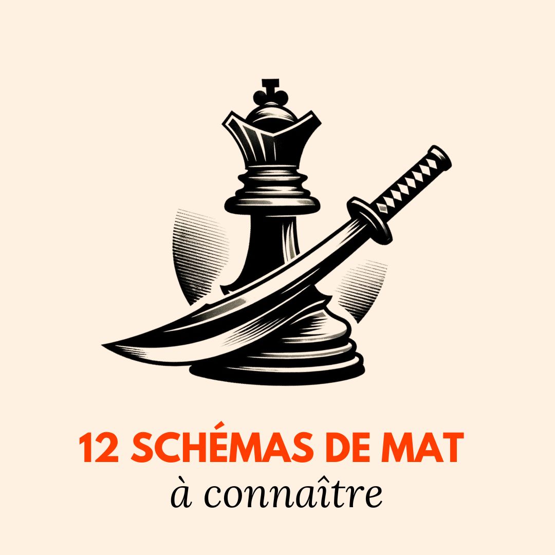 12 schémas de Mat à connaître + exercices - L'Atelier des Echecs